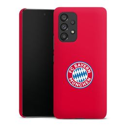 DeinDesign Galaxy A53 5G Handy Premium Case Smartphone Handyh&uuml;lle Schutzh&uuml;lle gl&auml;nzend Fc Bayern M&uuml;nchen Fcb Logo Premium Case