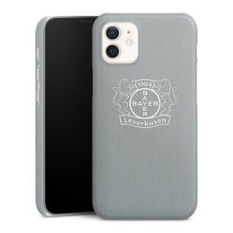 DeinDesign iPhone 12 mini Handy Premium Case Smartphone Handyh&uuml;lle Schutzh&uuml;lle gl&auml;nzend Bayer 04 Leverkusen Official Licensed Product Coat Of Arms Premium Case