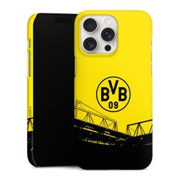 DeinDesign iPhone 15 Pro Max Handy Premium Case Smartphone Handyh&uuml;lle Schutzh&uuml;lle matt Merchandise Bvb Borussia Dortmund Premium Case