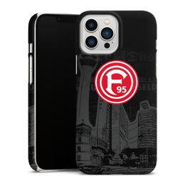 DeinDesign iPhone 13 Pro Max Handy Premium Case Smartphone Handyh&uuml;lle Schutzh&uuml;lle matt Official Licensed Product Logo Fortuna D&uuml;sseldorf Premium Case