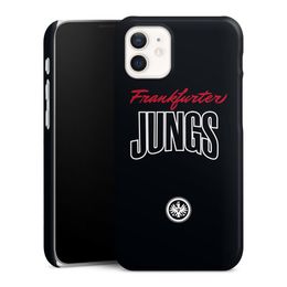 DeinDesign iPhone 12 mini Handy Premium Case Smartphone Handyh&uuml;lle Schutzh&uuml;lle gl&auml;nzend Eintracht Frankfurt Sge Official Licensed Product Premium Case
