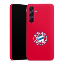 DeinDesign Galaxy A55 5G Handy Premium Case Smartphone Handyh&uuml;lle Schutzh&uuml;lle matt Fc Bayern M&uuml;nchen Fcb Logo Premium Case