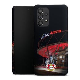 DeinDesign Galaxy A53 5G Handy Premium Case Smartphone Handyh&uuml;lle Schutzh&uuml;lle matt Bayer 04 Leverkusen Stadium Official Licensed Product Premium Case