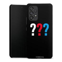 DeinDesign Galaxy A53 5G Handy Premium Case Smartphone Handyh&uuml;lle Schutzh&uuml;lle matt Official Licensed Product Logo Die Drei ??? Premium Case