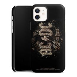 DeinDesign iPhone 12 Handy Premium Case Smartphone Handyh&uuml;lle Schutzh&uuml;lle matt Acdc Official Licensed Product Rock Or Bust Premium Case
