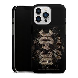 DeinDesign iPhone 13 Pro Handy Premium Case Smartphone Handyh&uuml;lle Schutzh&uuml;lle matt Official Licensed Product Rock Or Bust Acdc Premium Case