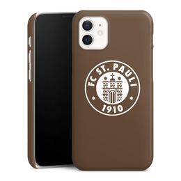 DeinDesign iPhone 12 mini Handy Premium Case Smartphone Handyh&uuml;lle Schutzh&uuml;lle gl&auml;nzend Official Licensed Product Coat Of Arms Fc St. Pauli Premium Case
