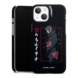 DeinDesign iPhone 13 Mini Handy Premium Case Smartphone Handyh&uuml;lle Schutzh&uuml;lle gl&auml;nzend Official Licensed Product Naruto Shippuden Itachi Uchiha Premium Case