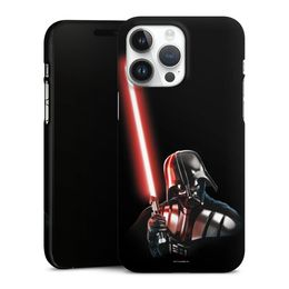 DeinDesign iPhone 14 Pro Max Handy Premium Case Smartphone Handyh&uuml;lle Schutzh&uuml;lle matt Merchandise Darth Vader Star Wars Premium Case
