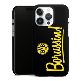 DeinDesign iPhone 14 Pro Handy Premium Case Smartphone Handyh&uuml;lle Schutzh&uuml;lle matt Borussia Dortmund Bvb Soccer Premium Case