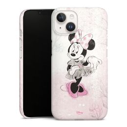 DeinDesign iPhone 14 Handy Premium Case Smartphone Handyh&uuml;lle Schutzh&uuml;lle matt Vintage Minnie Mouse Disney Premium Case