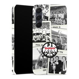 DeinDesign Galaxy A55 5G Handy Premium Case Smartphone Handyh&uuml;lle Schutzh&uuml;lle matt Retro Official Licensed Product Eintracht Frankfurt Premium Case