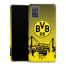 DeinDesign Galaxy A51 Handy Premium Case Smartphone Handyh&uuml;lle Schutzh&uuml;lle gl&auml;nzend Bvb Stadium Borussia Dortmund Premium Case