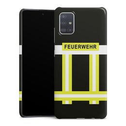 DeinDesign Galaxy A51 Handy Premium Case Smartphone Handyh&uuml;lle Schutzh&uuml;lle gl&auml;nzend Fire Fighters Job Fire Fighter Premium Case