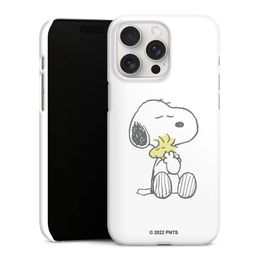 DeinDesign iPhone 15 Pro Max Handy Premium Case Smartphone Handyh&uuml;lle Schutzh&uuml;lle matt Snoopy Love Peanuts Premium Case