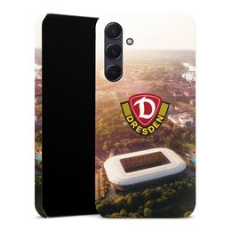 DeinDesign Galaxy A55 5G Handy Premium Case Smartphone Handyh&uuml;lle Schutzh&uuml;lle matt Sgd Sg Dynamo Dresden Stadium Premium Case