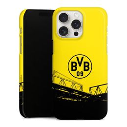 DeinDesign iPhone 15 Pro Max Handy Premium Case Smartphone Handyh&uuml;lle Schutzh&uuml;lle gl&auml;nzend Merchandise Bvb Borussia Dortmund Premium Case