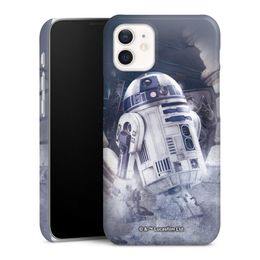 DeinDesign iPhone 12 mini Handy Premium Case Smartphone Handyh&uuml;lle Schutzh&uuml;lle gl&auml;nzend Robot Merchandise Star Wars Premium Case