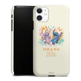 DeinDesign iPhone 11 Handy Premium Case Smartphone Handyh&uuml;lle Schutzh&uuml;lle gl&auml;nzend Lilo & Stitch Official Licensed Product Disney Premium Case