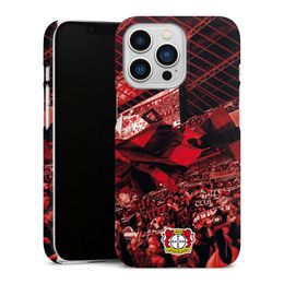 DeinDesign iPhone 13 Pro Handy Premium Case Smartphone Handyh&uuml;lle Schutzh&uuml;lle matt Merchandise Official Licensed Product Bayer 04 Leverkusen Premium Case
