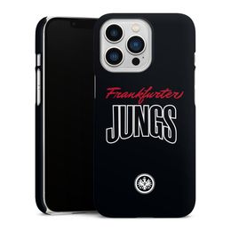 DeinDesign iPhone 13 Pro Handy Premium Case Smartphone Handyh&uuml;lle Schutzh&uuml;lle matt Eintracht Frankfurt Sge Official Licensed Product Premium Case