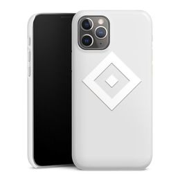 DeinDesign iPhone 12 Pro Handy Premium Case Smartphone Handyh&uuml;lle Schutzh&uuml;lle gl&auml;nzend Hsv Hamburger Sv Coat Of Arms Premium Case
