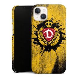 DeinDesign iPhone 14 Handy Premium Case Smartphone Handyh&uuml;lle Schutzh&uuml;lle matt Official Licensed Product Soccer Sg Dynamo Dresden Premium Case