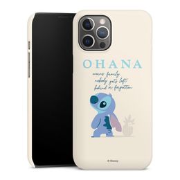 DeinDesign iPhone 12 Pro Max Handy Premium Case Smartphone Handyh&uuml;lle Schutzh&uuml;lle matt Disney Lilo & Stitch Official Licensed Product Premium Case