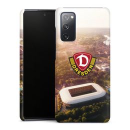 DeinDesign Galaxy S20 FE Handy Premium Case Smartphone Handyh&uuml;lle Schutzh&uuml;lle gl&auml;nzend Stadium Sg Dynamo Dresden Sgd Premium Case