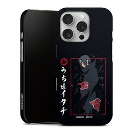 DeinDesign iPhone 16 Pro Handy Premium Case Smartphone Handyh&uuml;lle Schutzh&uuml;lle matt Official Licensed Product Naruto Shippuden Itachi Uchiha Premium Case