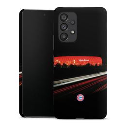 DeinDesign Galaxy A53 5G Handy Premium Case Smartphone Handyh&uuml;lle Schutzh&uuml;lle matt Fc Bayern M&uuml;nchen Fcb Stadium Premium Case