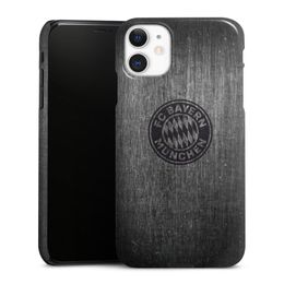 DeinDesign iPhone 11 Handy Premium Case Smartphone Handyh&uuml;lle Schutzh&uuml;lle gl&auml;nzend Fc Bayern M&uuml;nchen Metallic Look Fcb Premium Case