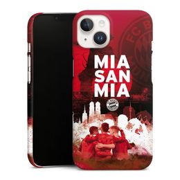 DeinDesign iPhone 14 Handy Premium Case Smartphone Handyh&uuml;lle Schutzh&uuml;lle matt Mia San Mia Fcb Fc Bayern M&uuml;nchen Premium Case