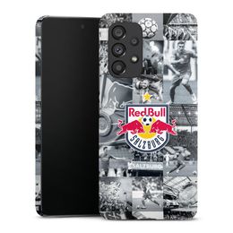 DeinDesign Galaxy A53 5G Handy Premium Case Smartphone Handyh&uuml;lle Schutzh&uuml;lle gl&auml;nzend Red Bull Fc Red Bull Salzburg Salzburg Premium Case