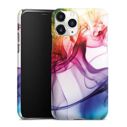 DeinDesign iPhone 11 Pro Handy Premium Case Smartphone Handyh&uuml;lle Schutzh&uuml;lle gl&auml;nzend Colour Rainbow Water Premium Case
