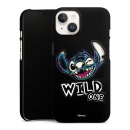 DeinDesign iPhone 14 Handy Premium Case Smartphone Handyh&uuml;lle Schutzh&uuml;lle matt Lilo & Stitch Disney Official Licensed Product Premium Case