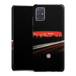 DeinDesign Galaxy A51 Handy Premium Case Smartphone Handyh&uuml;lle Schutzh&uuml;lle gl&auml;nzend Fcb Fc Bayern M&uuml;nchen Stadium Premium Case