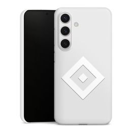 DeinDesign Galaxy S24 Handy Premium Case Smartphone Handyh&uuml;lle Schutzh&uuml;lle gl&auml;nzend Hsv Hamburger Sv Coat Of Arms Premium Case