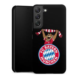 DeinDesign Galaxy S22 Handy Premium Case Smartphone Handyh&uuml;lle Schutzh&uuml;lle matt Bernie Official Licensed Product Fc Bayern M&uuml;nchen Premium Case