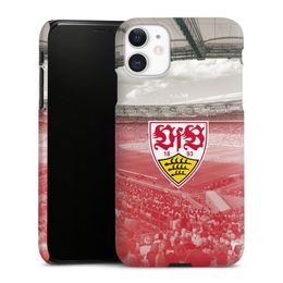DeinDesign iPhone 11 Handy Premium Case Smartphone Handyh&uuml;lle Schutzh&uuml;lle matt Official Licensed Product Vfb Stuttgart Stadium Premium Case