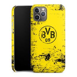 DeinDesign iPhone 12 Pro Handy Premium Case Smartphone Handyh&uuml;lle Schutzh&uuml;lle matt Bvb Official Licensed Product Borussia Dortmund Premium Case