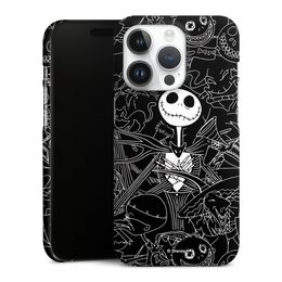 DeinDesign iPhone 14 Pro Handy Premium Case Smartphone Handyh&uuml;lle Schutzh&uuml;lle matt Disney Nightmare Before Christmas Halloween Premium Case