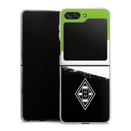 DeinDesign Galaxy Z Flip 5 Handy Hard Case Schutzh&uuml;lle transparent Smartphone Handy H&uuml;lle Bmg Official Licensed Product Borussia M&ouml;nchengladbach Hard Case