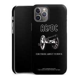 DeinDesign iPhone 12 Pro Handy Premium Case Smartphone Handyh&uuml;lle Schutzh&uuml;lle matt Music Acdc Merchandise Premium Case
