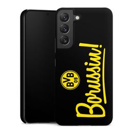 DeinDesign Galaxy S22 Handy Premium Case Smartphone Handyh&uuml;lle Schutzh&uuml;lle matt Borussia Dortmund Bvb Soccer Premium Case