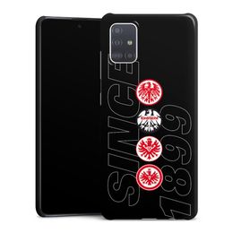 DeinDesign Galaxy A51 Handy Premium Case Smartphone Handyh&uuml;lle Schutzh&uuml;lle gl&auml;nzend Eagle Logo Eintracht Frankfurt Premium Case