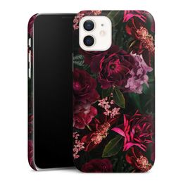 DeinDesign iPhone 12 Handy Premium Case Smartphone Handyh&uuml;lle Schutzh&uuml;lle matt Blossom Flowers Rose Premium Case