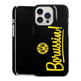 DeinDesign iPhone 13 Pro Handy Premium Case Smartphone Handyh&uuml;lle Schutzh&uuml;lle gl&auml;nzend Borussia Dortmund Bvb Soccer Premium Case