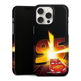 DeinDesign iPhone 15 Pro Max Handy Premium Case Smartphone Handyh&uuml;lle Schutzh&uuml;lle gl&auml;nzend Official Licensed Product Cars Lightning Mcqueen 95 Premium Case