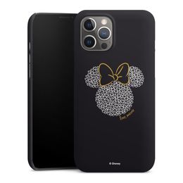 DeinDesign iPhone 12 Pro Max Handy Premium Case Smartphone Handyh&uuml;lle Schutzh&uuml;lle matt Minnie Mouse Muster Disney Premium Case